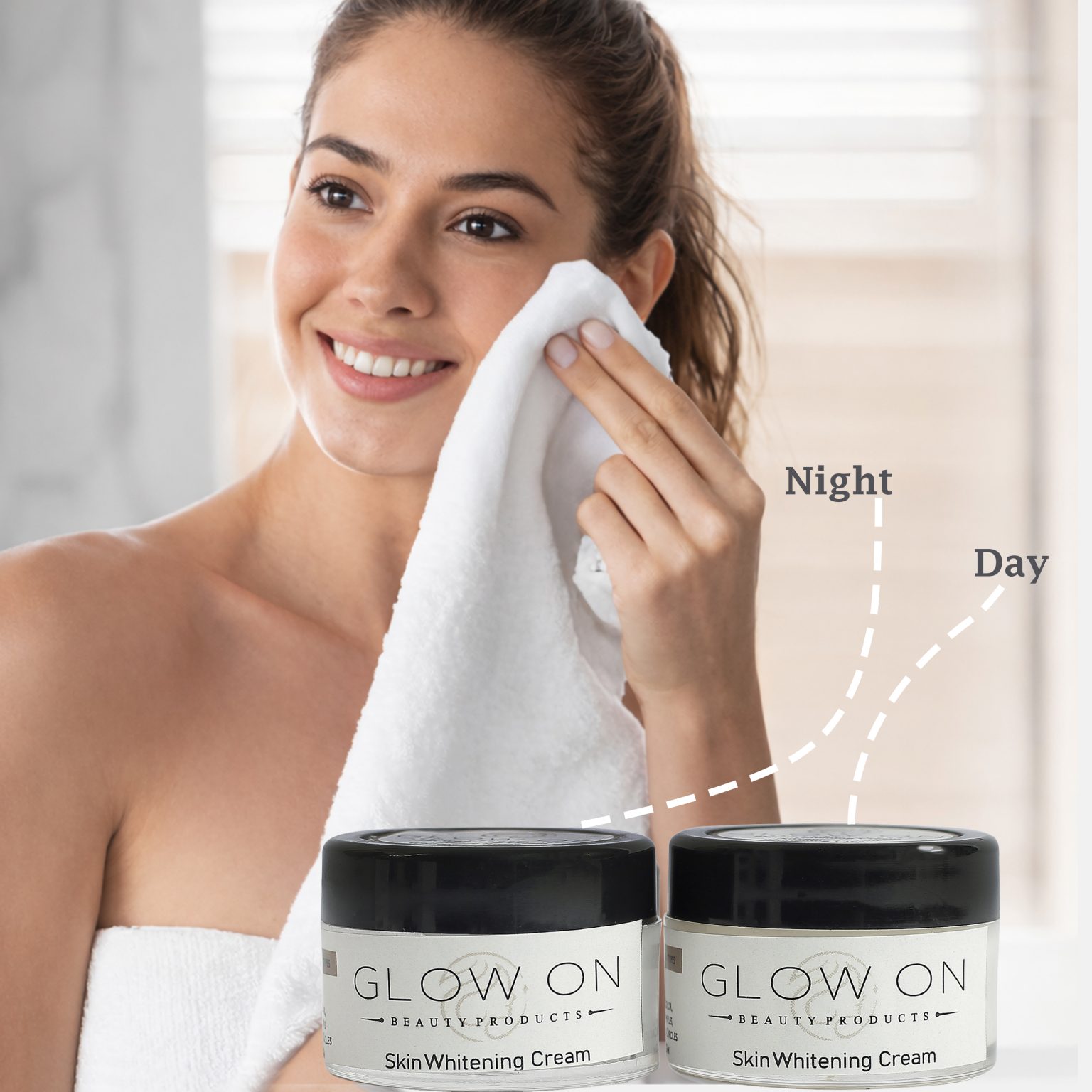 Glow On Advanced Skin Brightening Day & Night Skin Repair Cream – Glow ...
